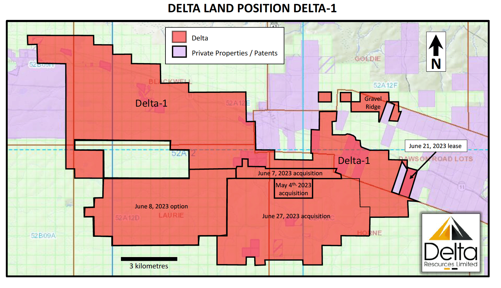 The Delta-1 Gold Property, Thunder-Bay, Ontario, Canada